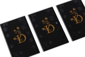 Scodix Business Card Printing - 3D Effect Business Cards
