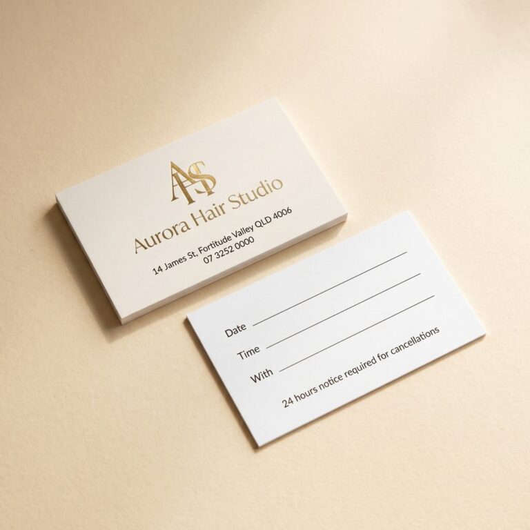 Custom Appointment Cards Printing | Reminder Cards | Space Print
